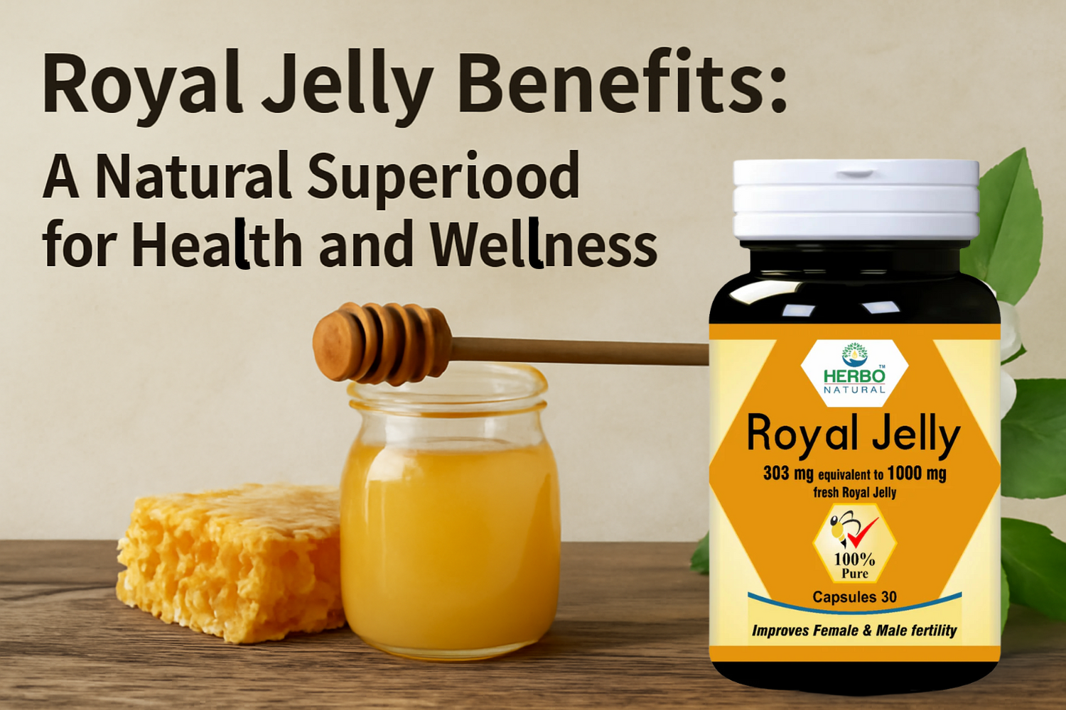 Royal Jelly Benefits: A Natural Superfood for Health and Wellness ...
